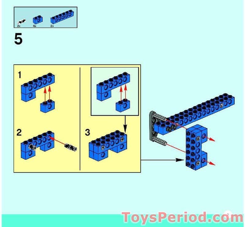 LEGO 9686-1 Simple and Motorized Mechanisms Base Set Instructions and ...