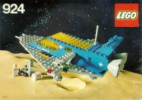 LEGO 924 Space Cruiser (Non-US Version of 487) Instructions and Parts List