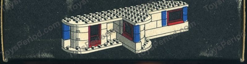 LEGO 213-2 Small House Set, Right Instructions and Parts List