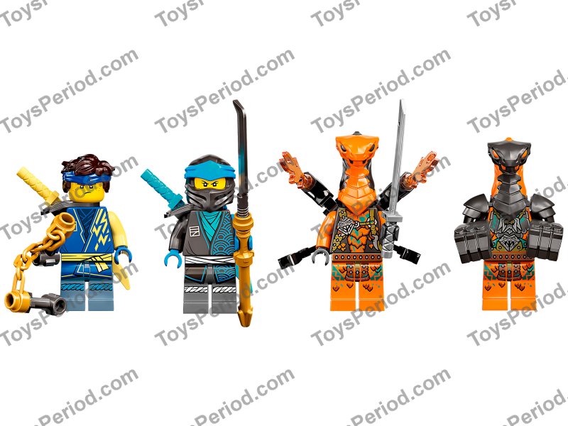 LEGO 71776 Jay and Nya's Race Car EVO Set Parts List