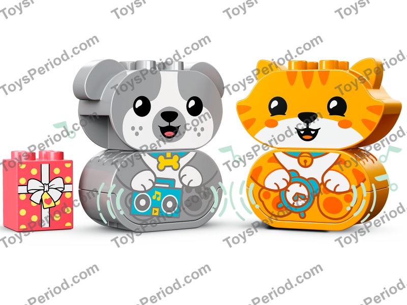 LEGO 10977 My First Puppy & Kitten with Sounds Set Parts List