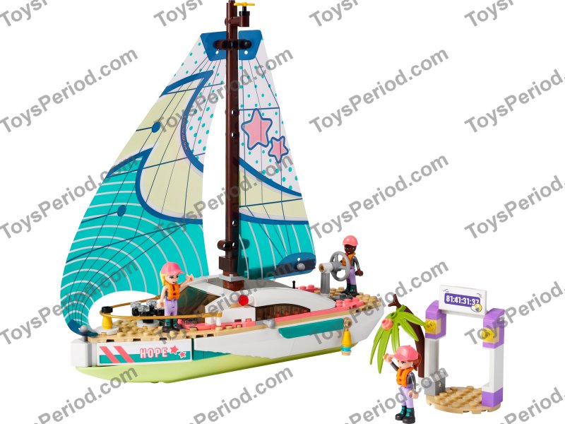 LEGO 41716 Stephanie's Sailing Adventure Set Parts List