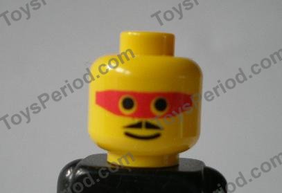 LEGO Sets with Part 3626bpx77 Minifig Head with Red Mask with Eyeholes ...