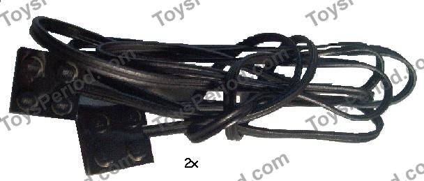 LEGO 9898 9v Long Connecting Leads Set Parts List