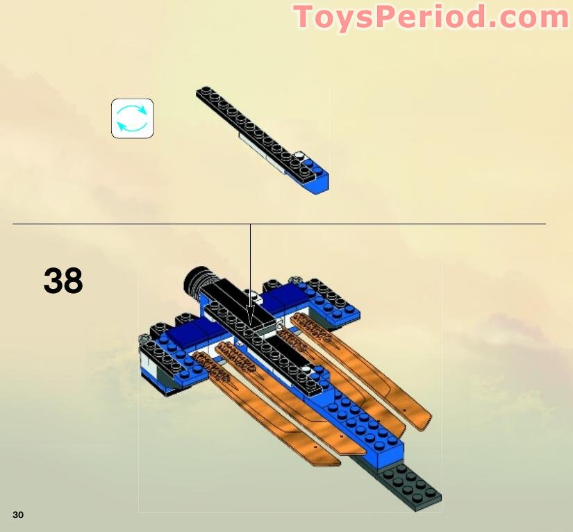 LEGO 9442 Jay's Storm Fighter Instructions and Parts List