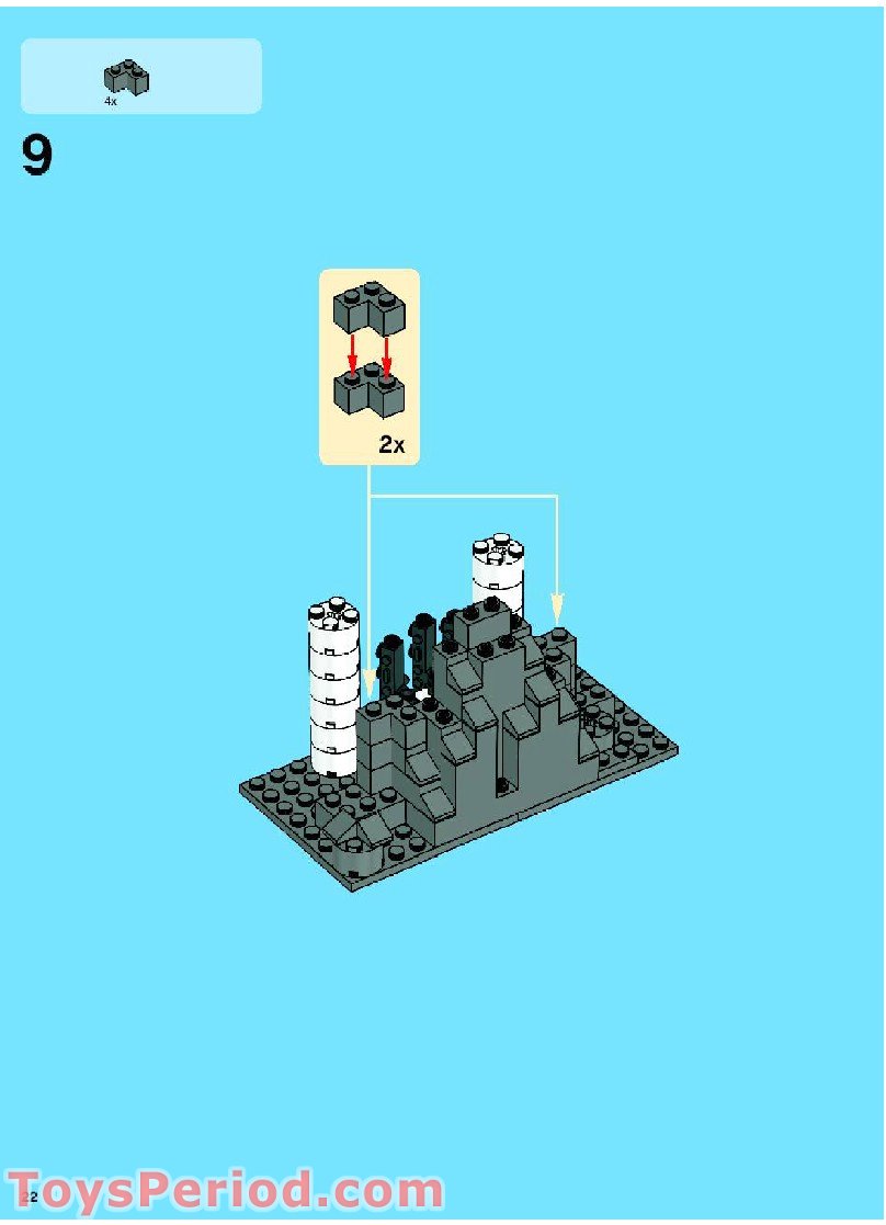 LEGO 10191 Star Justice Instructions and Parts List