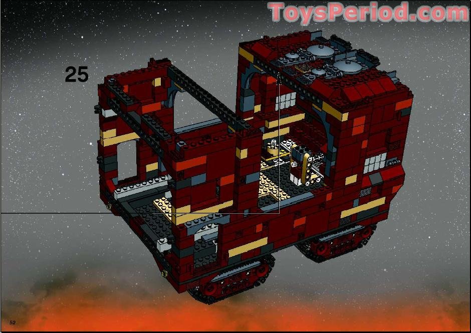 LEGO 10144 Sandcrawler Instructions and Parts List