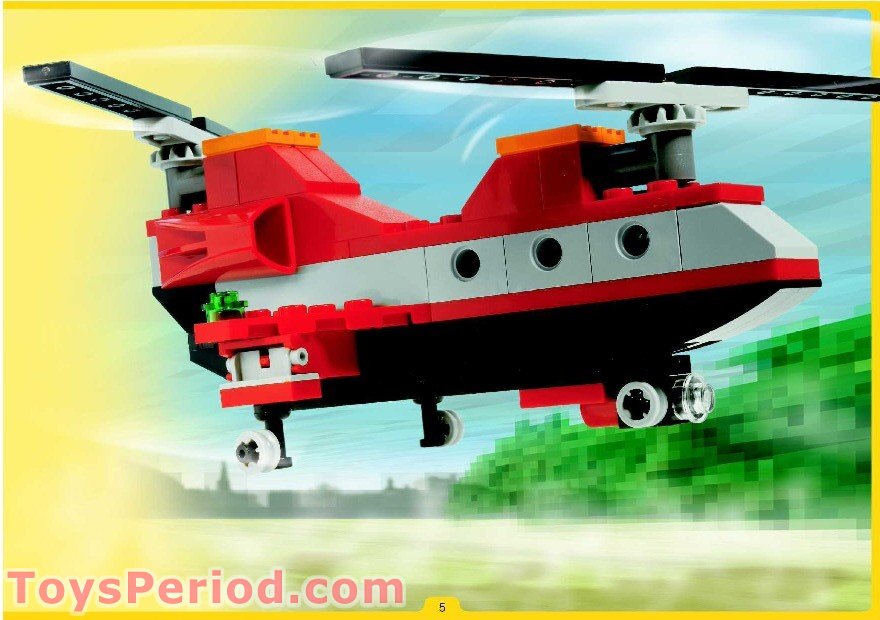 LEGO 4403 Air Blazers Instructions and Parts List