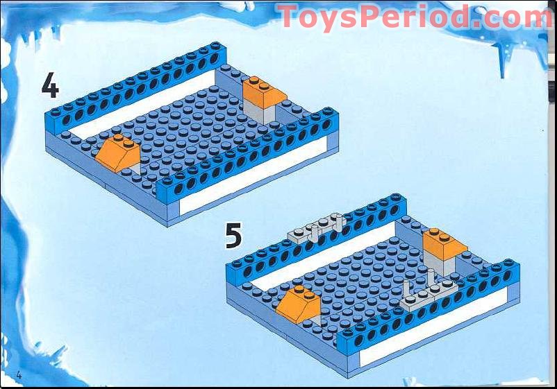 LEGO 4579 Ice Ramp Racers Instructions and Parts List