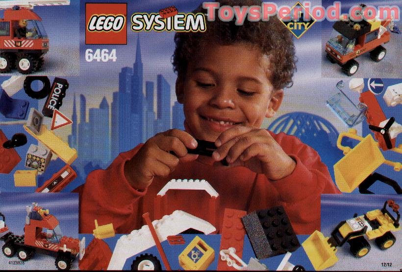 LEGO 6464 Super Rescue Complex Instructions and Parts List