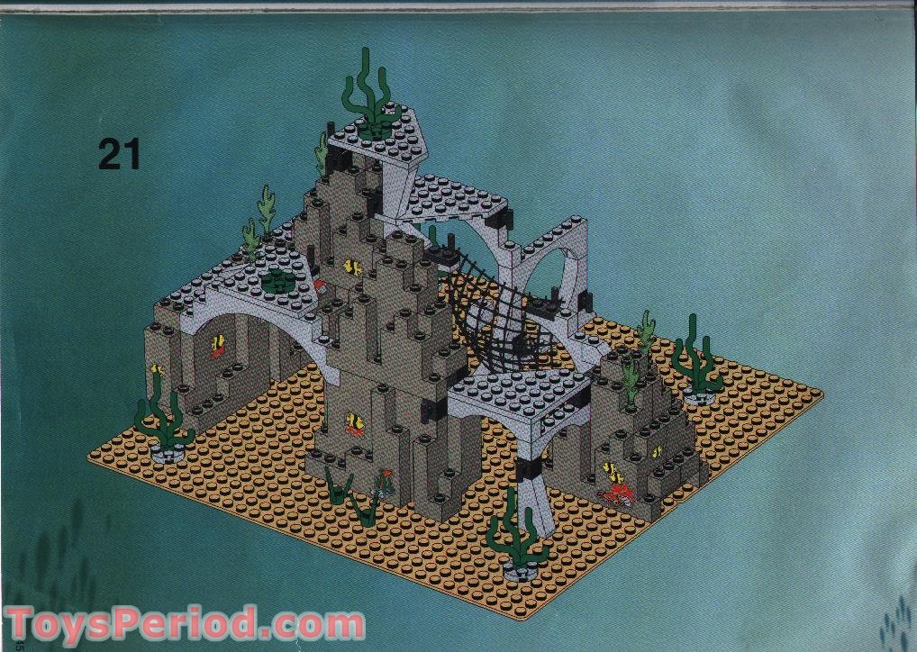 LEGO 6560 Diving Expedition Explorer Instructions and Parts List