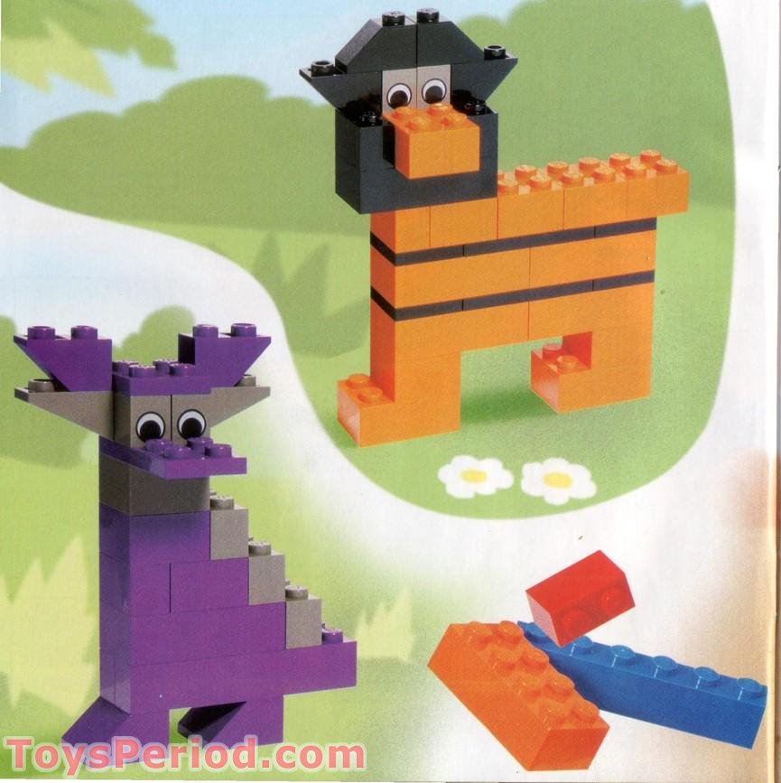 LEGO 7825 Creator Bucket Instructions and Parts List