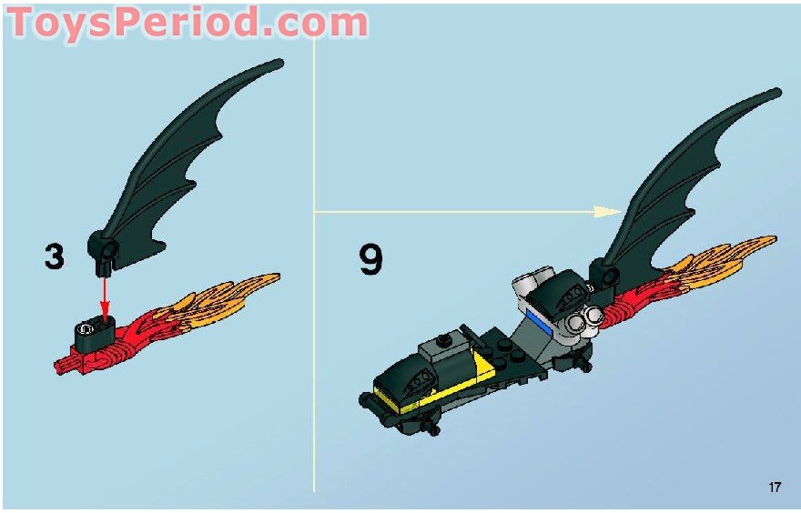 LEGO 7884 Batman's Buggy: The Escape of Mr. Freeze Instructions and ...