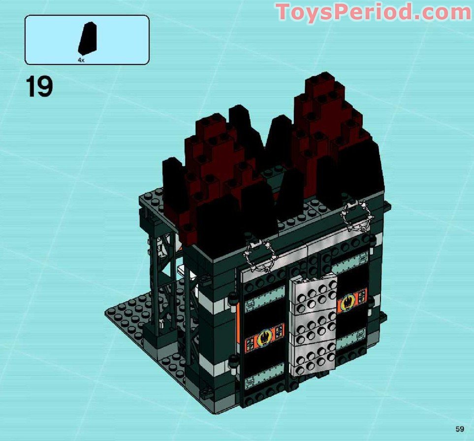 LEGO 8637 Mission 8: Volcano Base Set Parts Inventory and Instructions ...