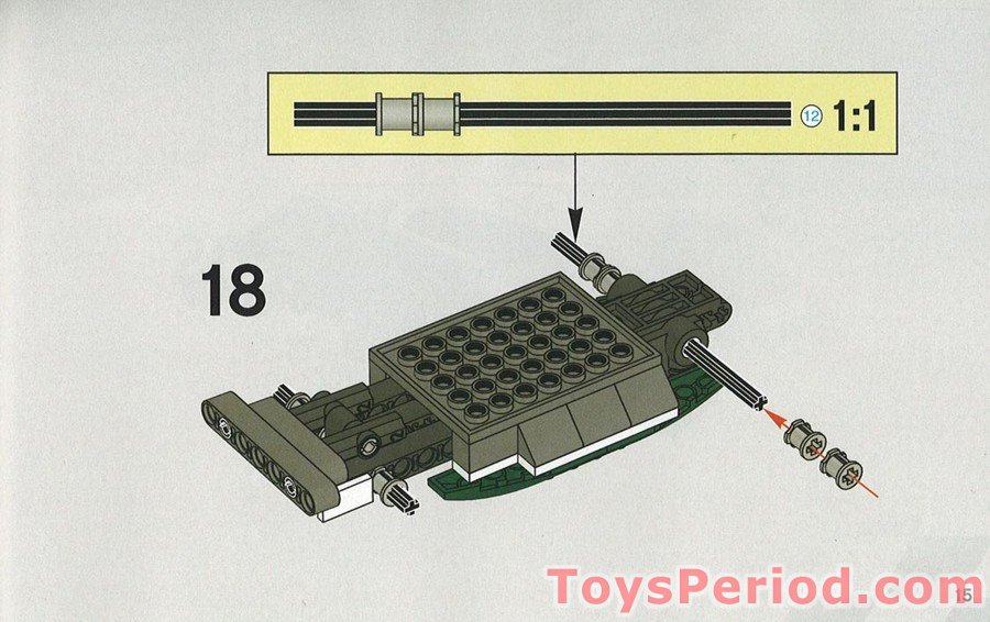 LEGO 8138 Phantom Crasher Instructions and Parts List