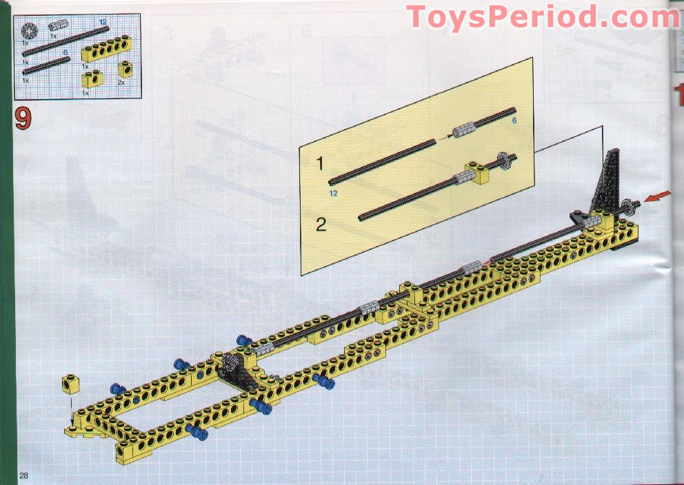 LEGO 8277 Giant Model Set Instructions and Parts List
