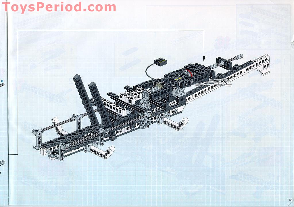 LEGO 8480 Space Shuttle Instructions and Parts List