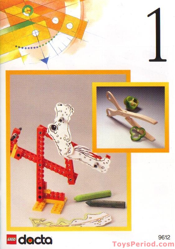 LEGO 9612 Lever Set Instructions and Parts List