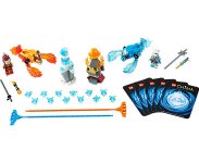 LEGO 70156 Fire vs. Ice Set Parts List