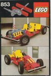 LEGO 853 Auto Chassis Instructions and Parts List