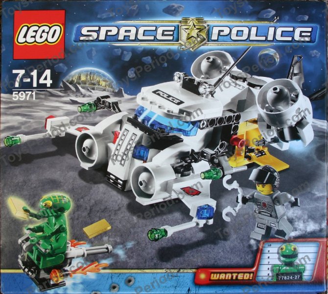 LEGO 5971 Gold Heist Set Parts List
