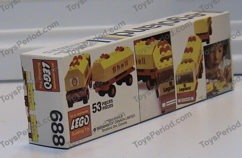 LEGO 688 Shell Tank Truck Instructions and Parts List