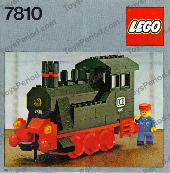 LEGO 7810 Push-Along Steam Engine Instructions and Parts List