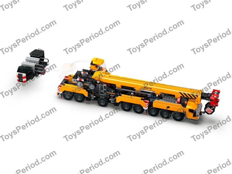 LEGO 60409 Mobile Construction Crane Set Parts List