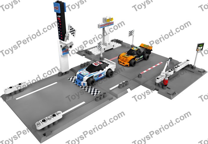 LEGO 8125 Thunder Raceway Instructions and Parts List
