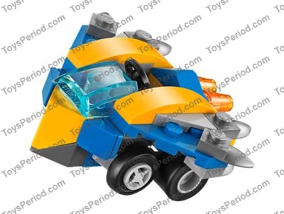LEGO 76090 Mighty Micros: Star-Lord vs. Nebula Set Parts List