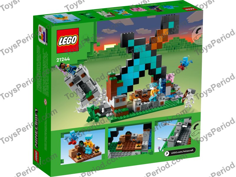 LEGO 21244 The Sword Outpost Set Parts List