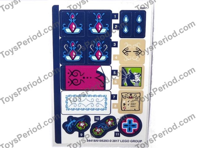 LEGO Sets with Part 41187stk01a Sticker Sheet for Set 41187 ...