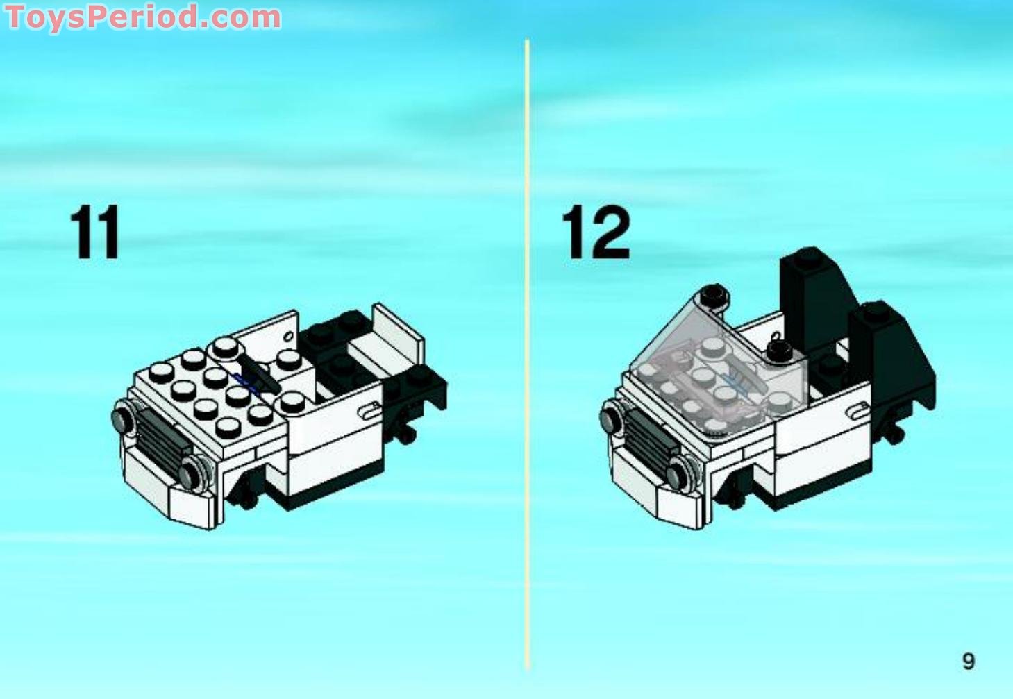 LEGO 3177 Small Car Instructions and Parts List