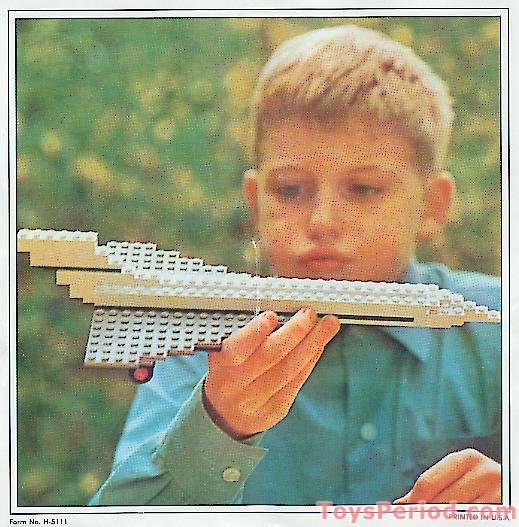 LEGO 346-1 Jumbo Jet Instructions and Parts List