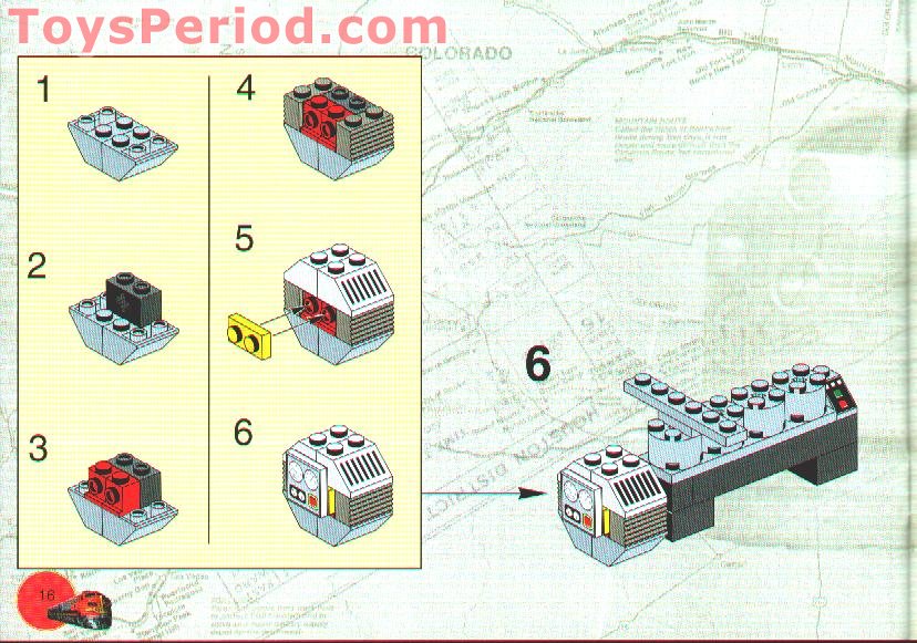 LEGO 10020-1 Santa Fe Super Chief, Standard Edition Instructions and ...