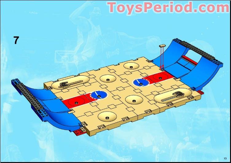 LEGO 3433 NBA Ultimate Arena Instructions and Parts List