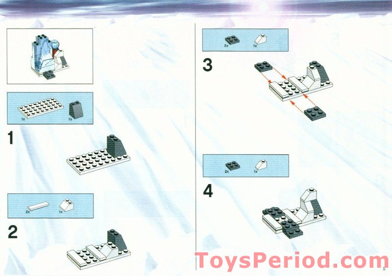 LEGO 4746 Mobile Command Center Instructions and Parts List