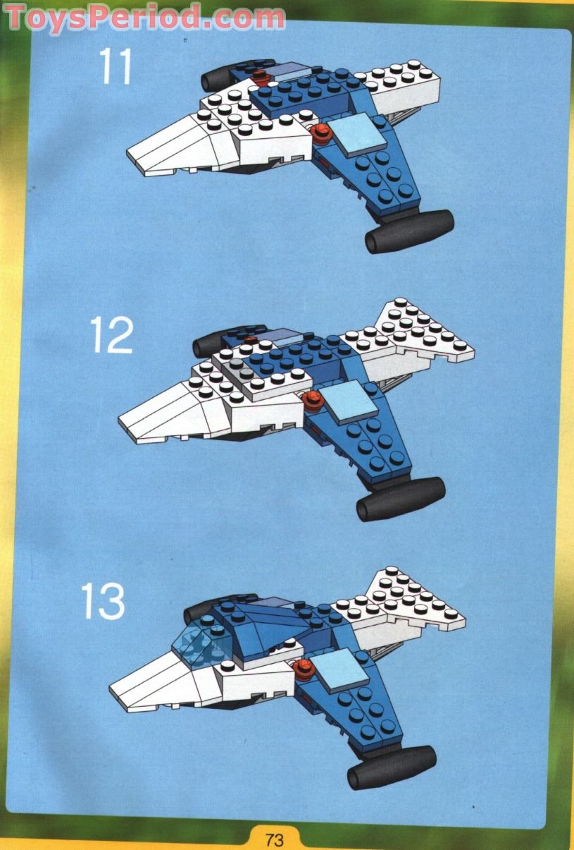 LEGO 4098 High Flyers Instructions and Parts List