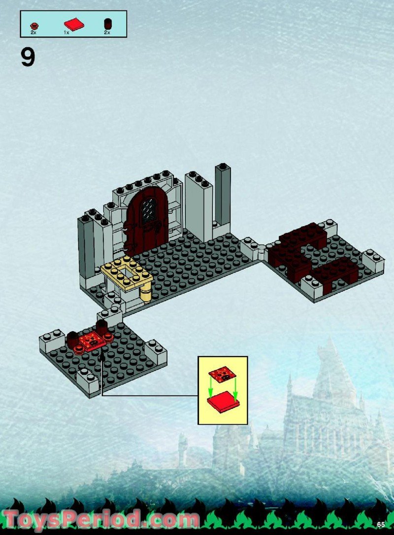 LEGO 5378 Hogwarts Castle (3rd Edition) Instructions and Parts List