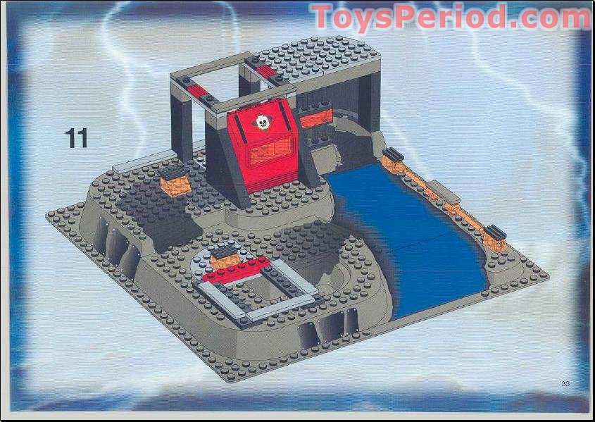 LEGO 6776 Ogel Control Center Instructions and Parts List