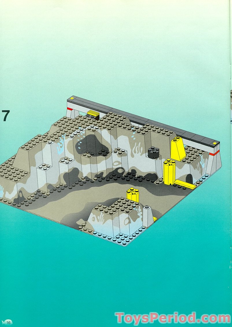 LEGO 6199 Hydro Crystalization Station Instructions and Parts List