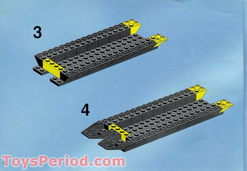 LEGO 6451 River Response Instructions and Parts List