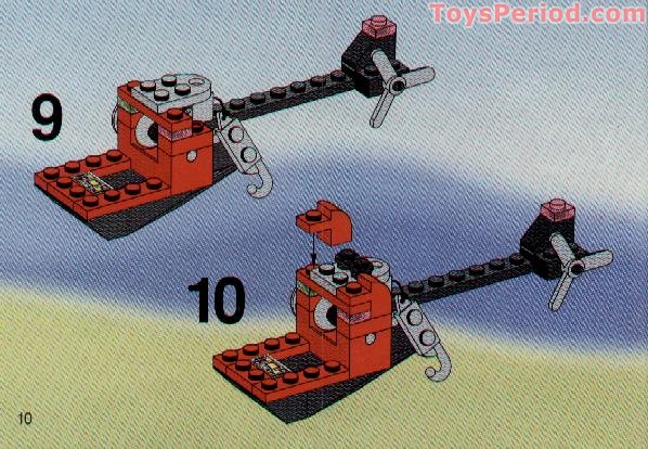 LEGO 6487 Mountain Rescue Instructions and Parts List