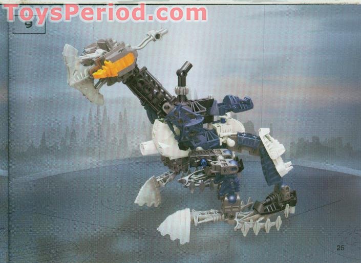 LEGO 8606 Toa Nuju Instructions and Parts List