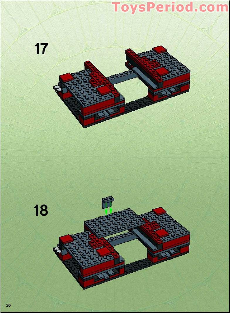 LEGO 8759 Battle of Metru Nui Instructions and Parts List