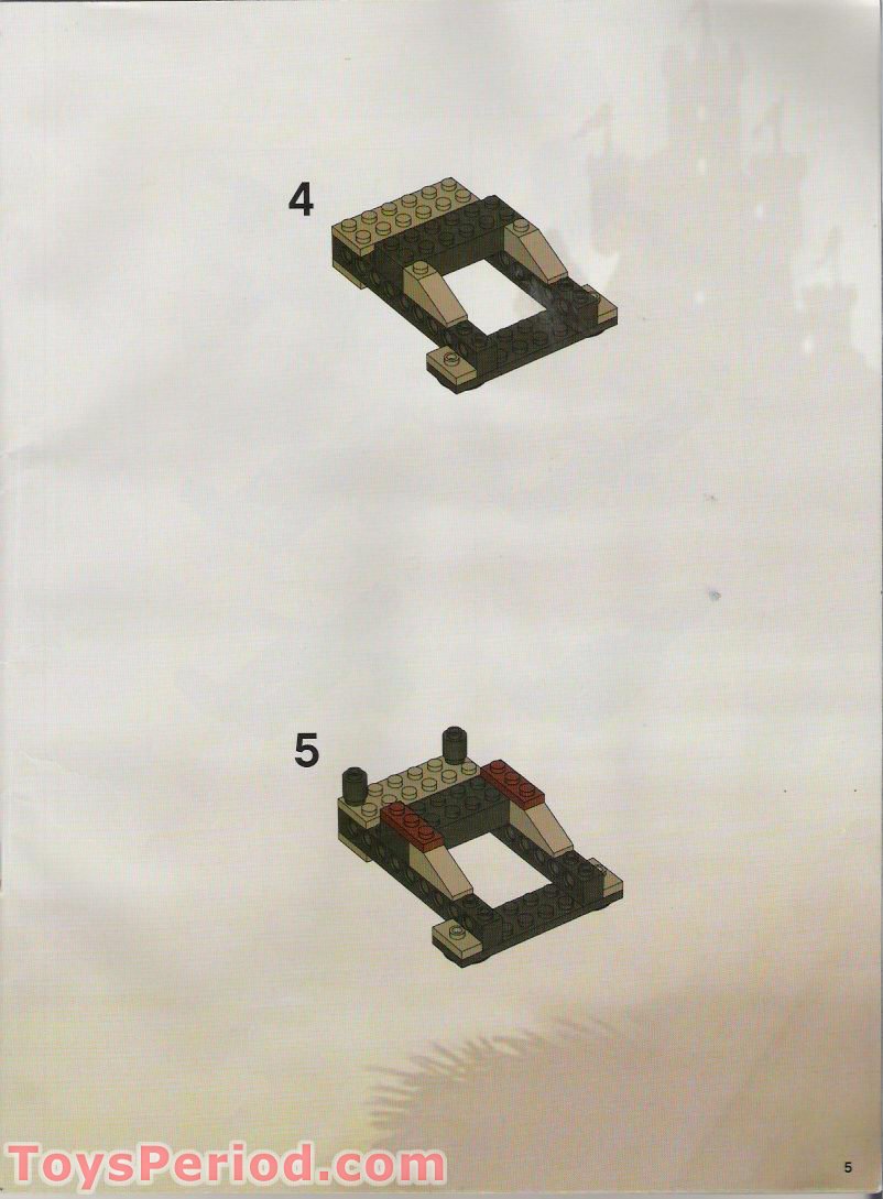 LEGO 8823 Mistlands Tower Instructions and Parts List