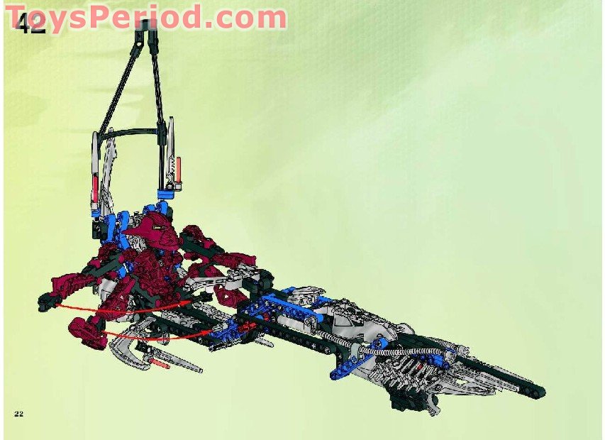 LEGO 8942-1 Jetrax T6 Instructions and Parts List