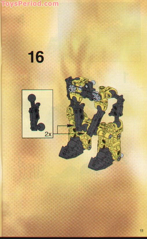 LEGO 8523 Blaster Slizer Instructions and Parts List