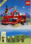 LEGO 6389 Fire Control Center Instructions and Parts List