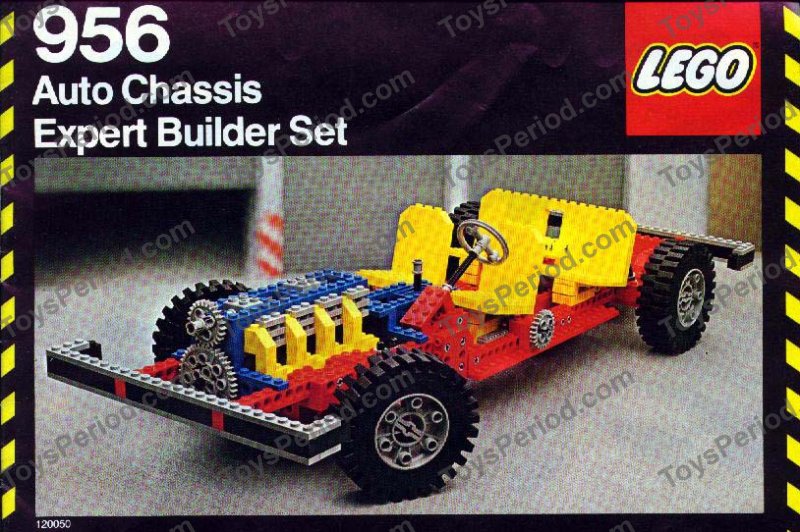 LEGO 956 Auto Chassis Instructions and Parts List